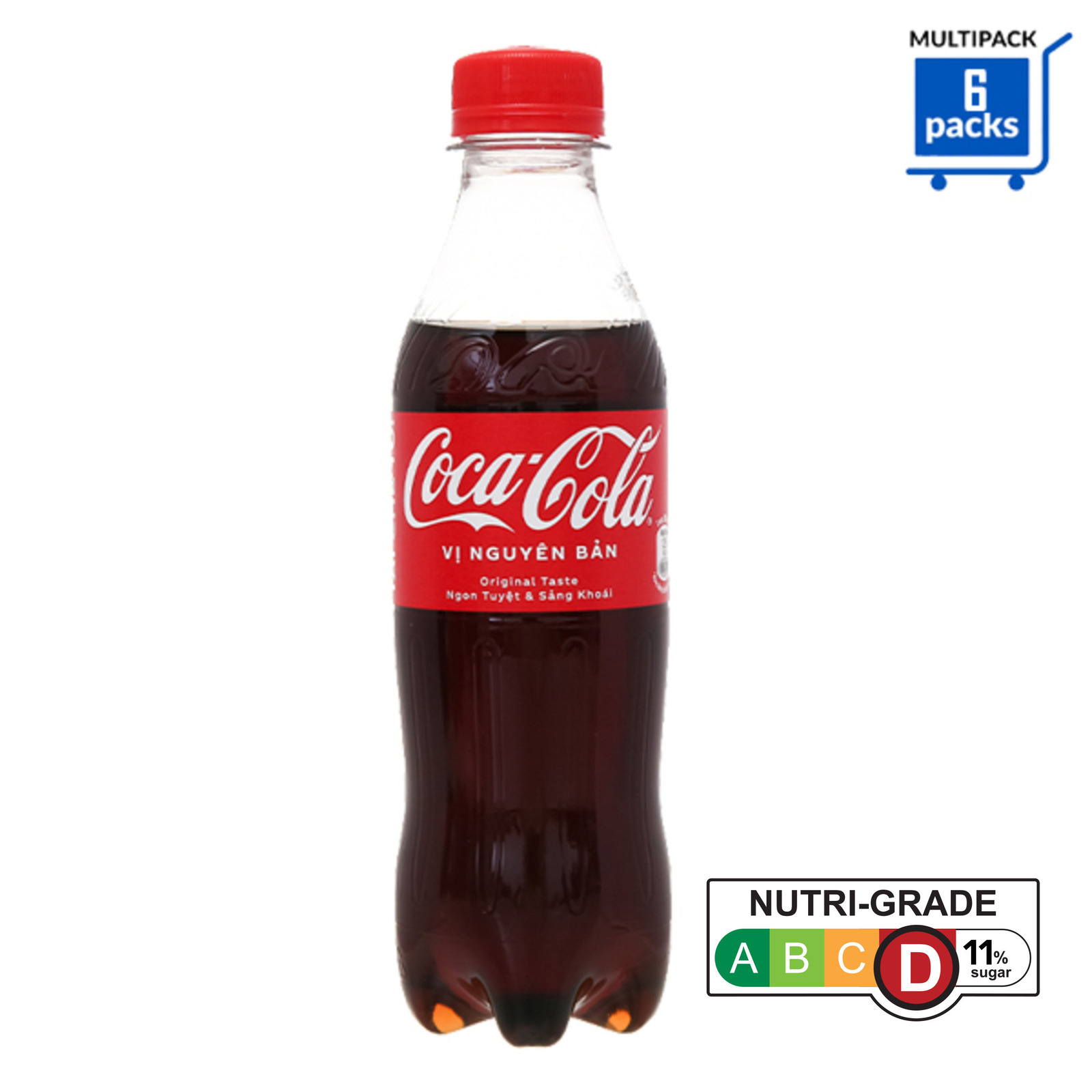 Coca Cola Original Flavour Bottle Drink (500ml x 6) | NTUC FairPrice