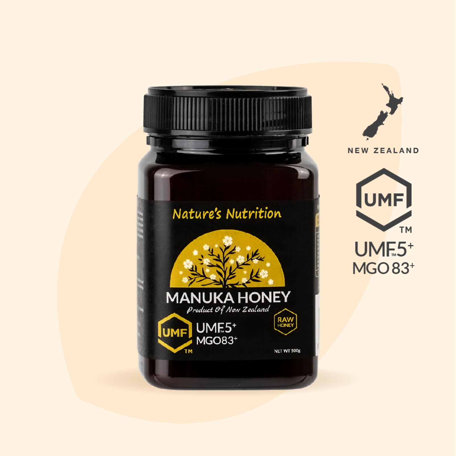 Nature's Nutrition Manuka Honey UMF 5+ | NTUC FairPrice