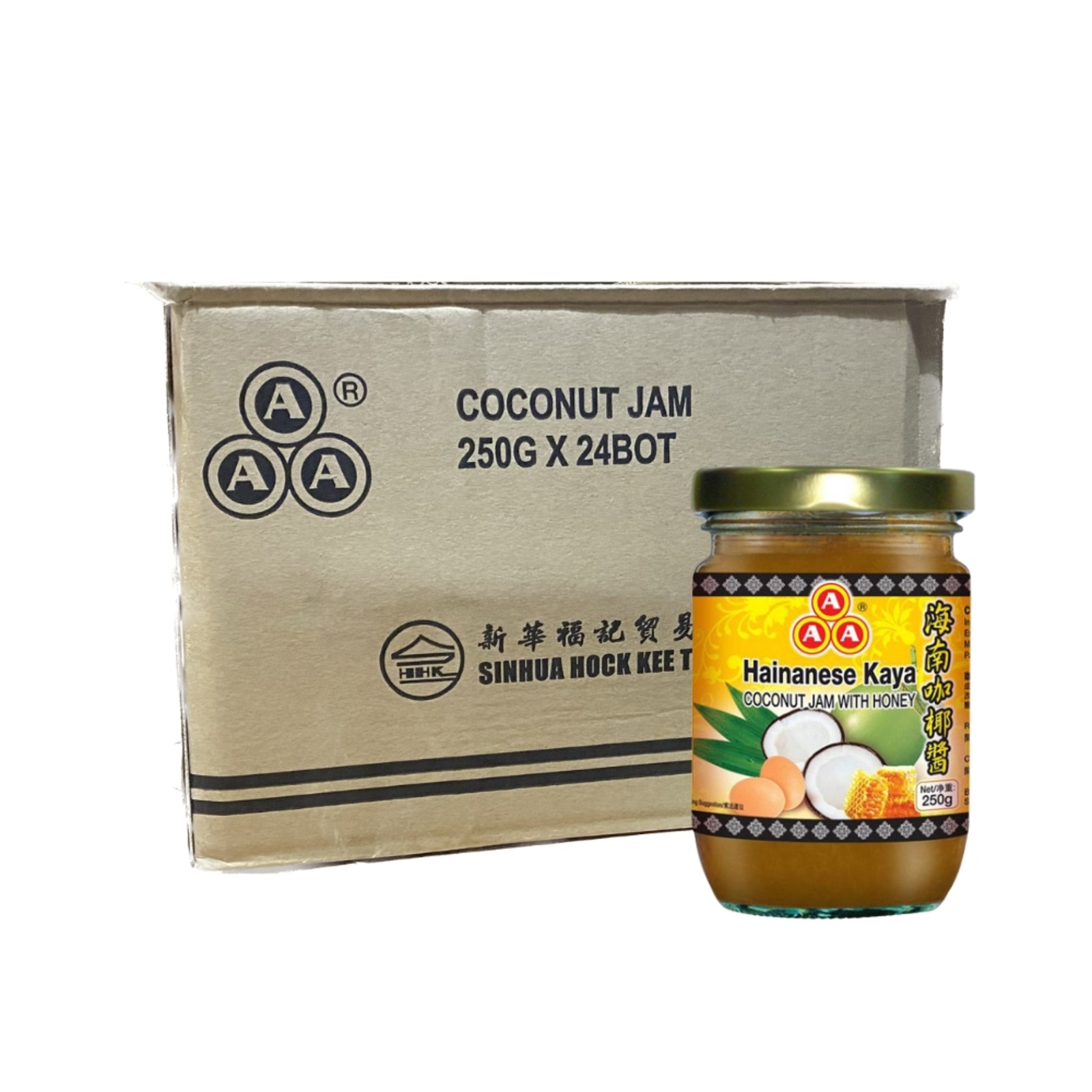 AAA Hainanese Kaya Coconut Jam (S) (Carton) | NTUC FairPrice