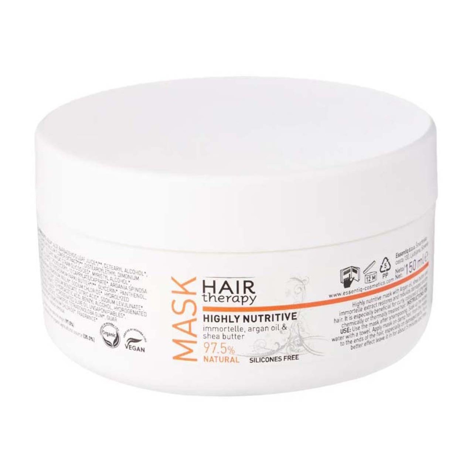 Essentiq Hair Therapy Mask with Argan Oil & Shea Butter | NTUC FairPrice