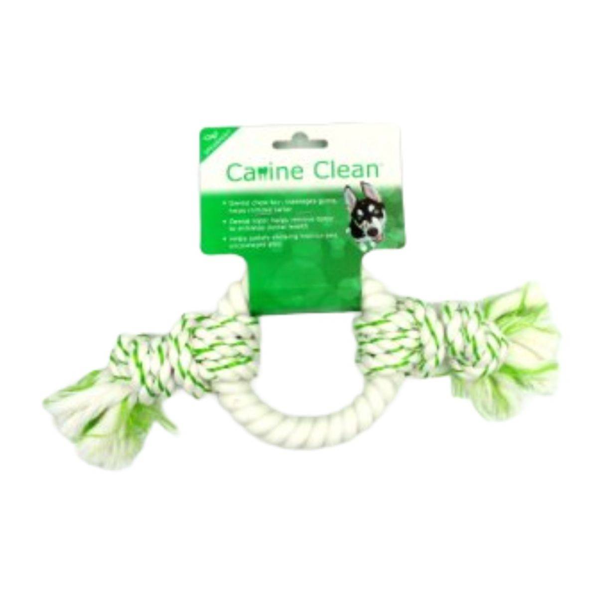 Canine Clean Nylon Ring Dental Rope Tug(Green) | NTUC FairPrice