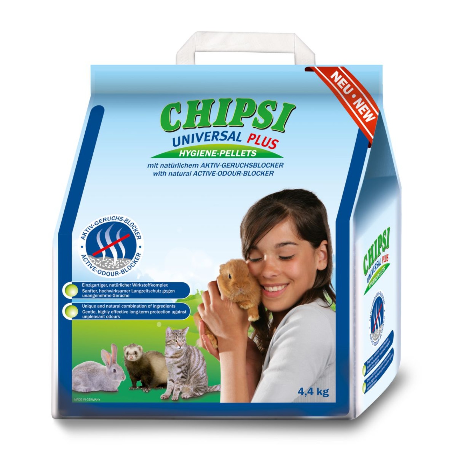 Chipsi Universal Plus Small Animal Litter 8L | NTUC FairPrice