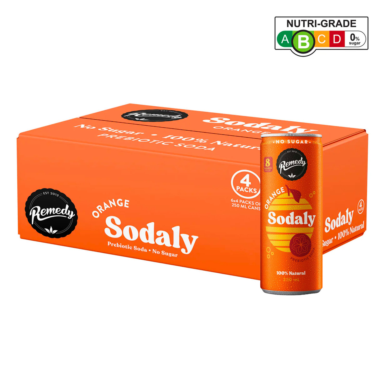Remedy Drinks Organic Sodaly Orange | NTUC FairPrice