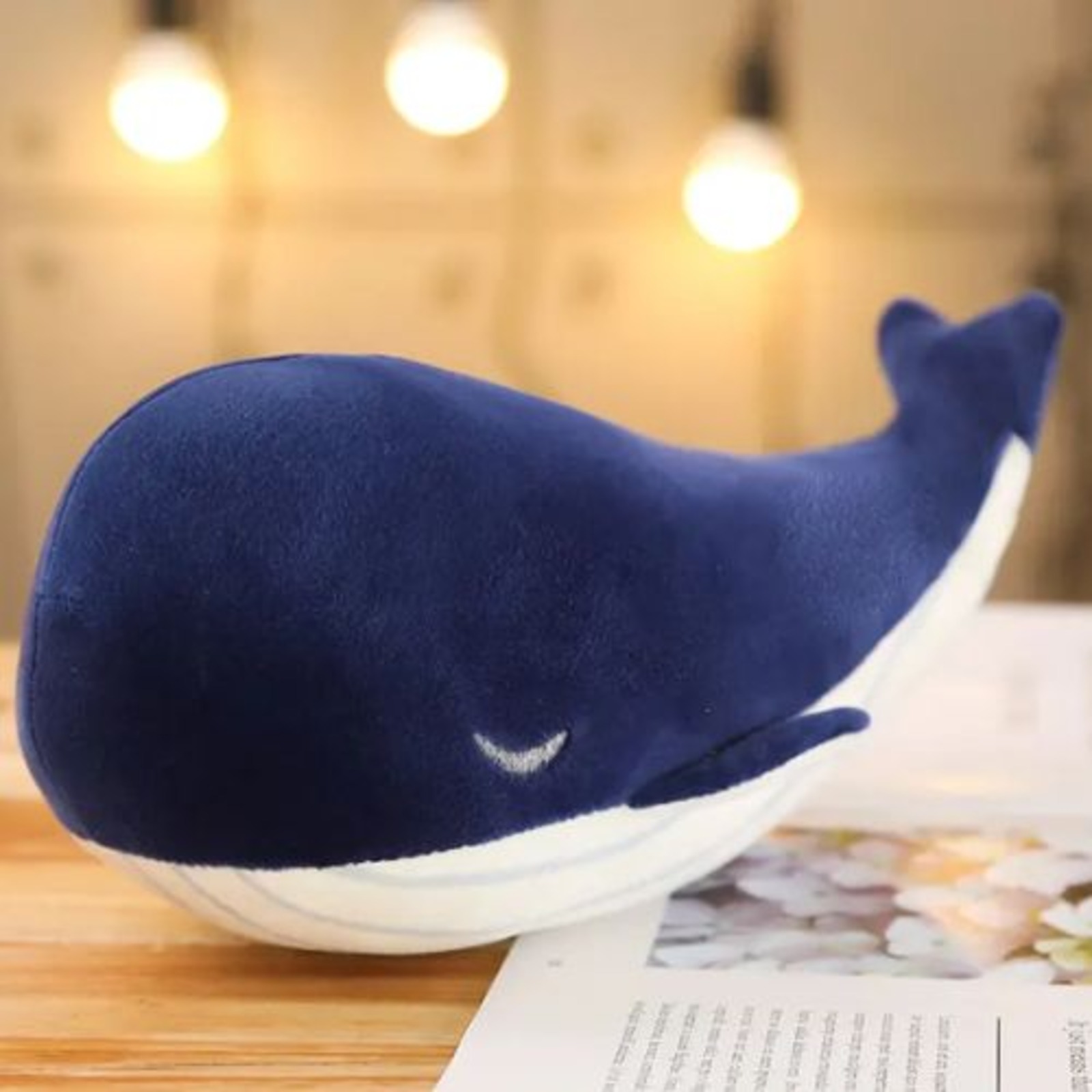 Cuddle Plushies Mini Blue Whale | NTUC FairPrice