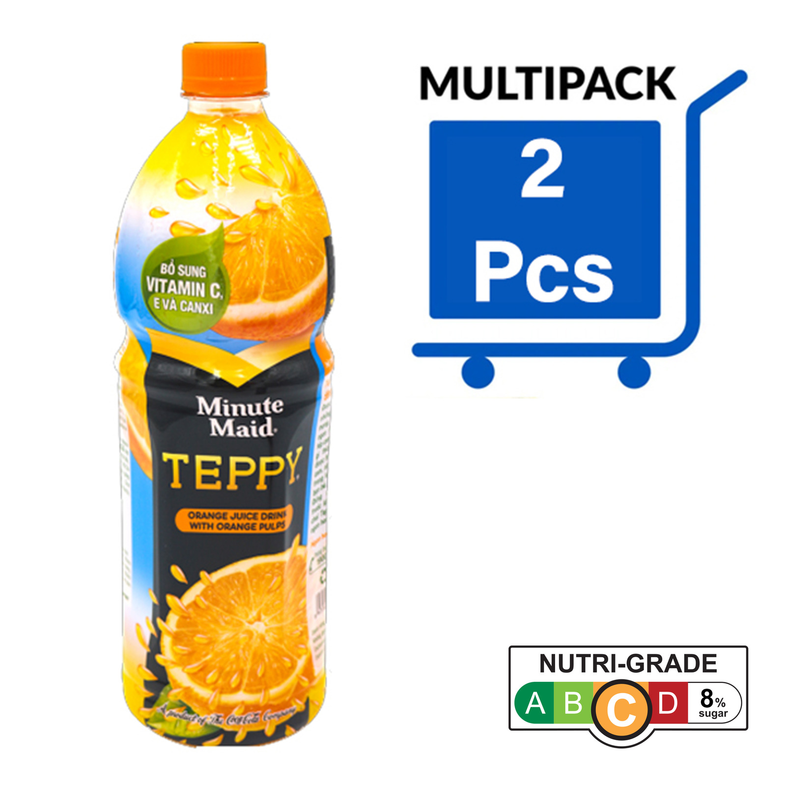Minute Maid Teppy Orange juice with Orange Pulps & Vit C, E | NTUC ...