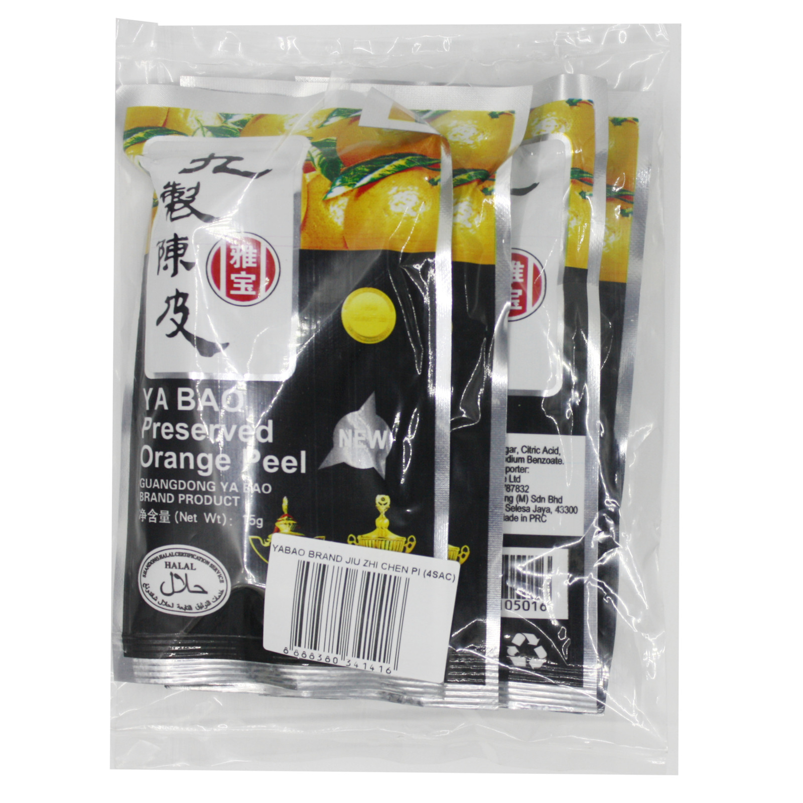 Ya Bao Jiu Zhi Chen Pi (4 pack) | NTUC FairPrice