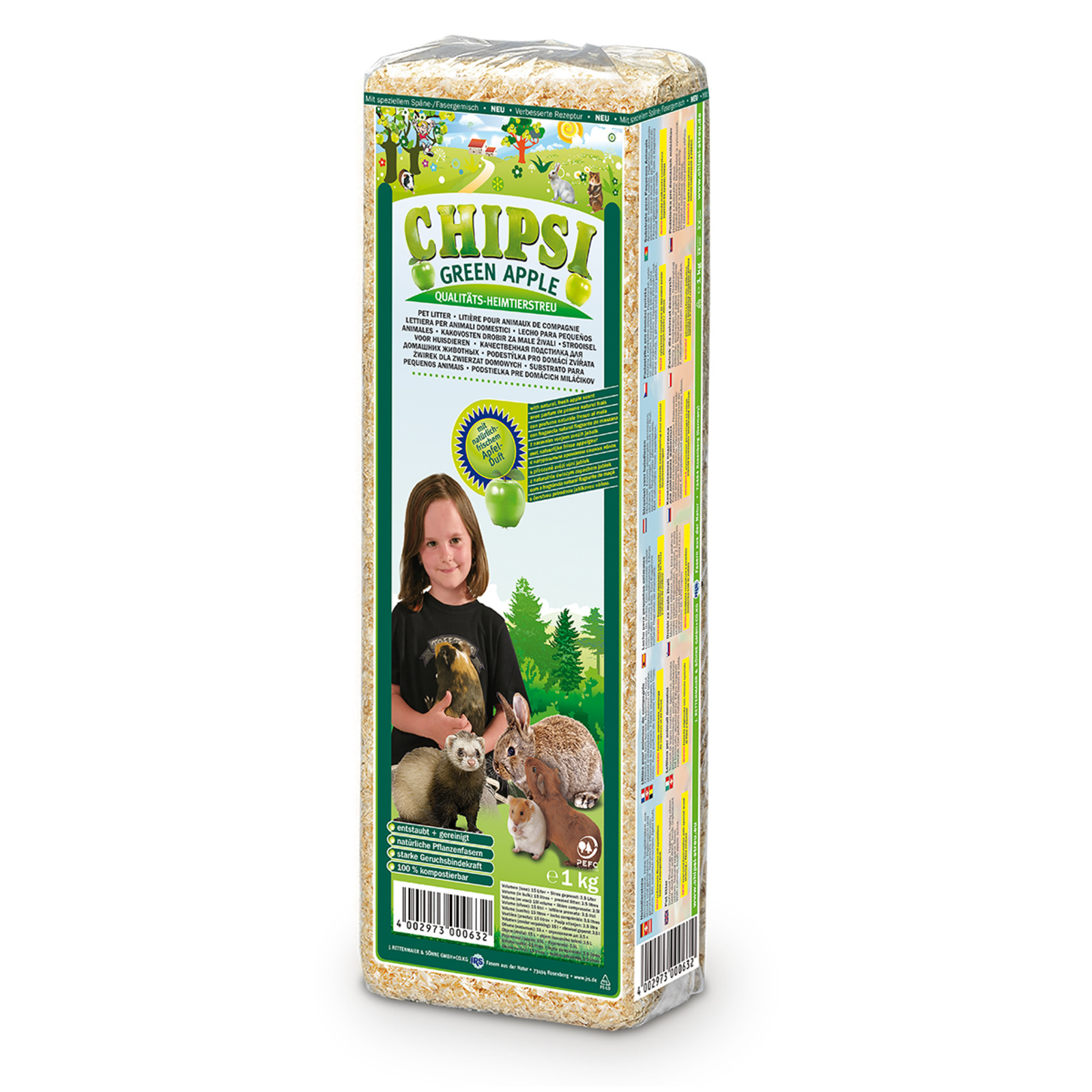 Chipsi Plus Green Apple (15L) | NTUC FairPrice