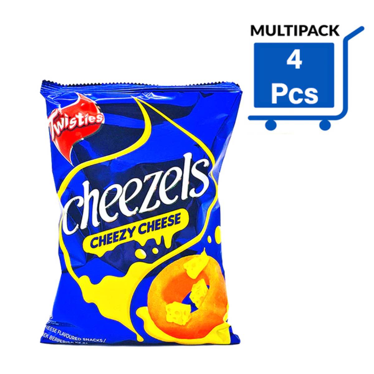 Cheezels Soft Cheesy Cheese Ring Snack 4S | NTUC FairPrice
