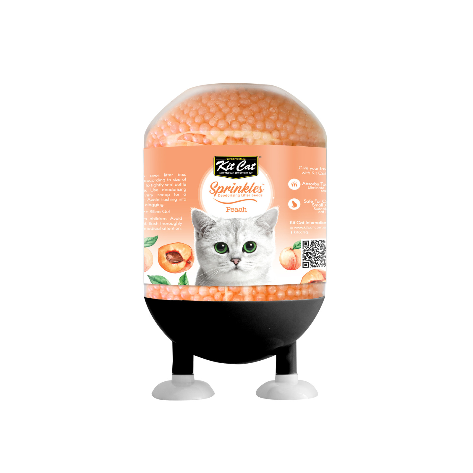 Kit Cat Sprinkles Cat Litter Deodoriser - Peach | NTUC FairPrice