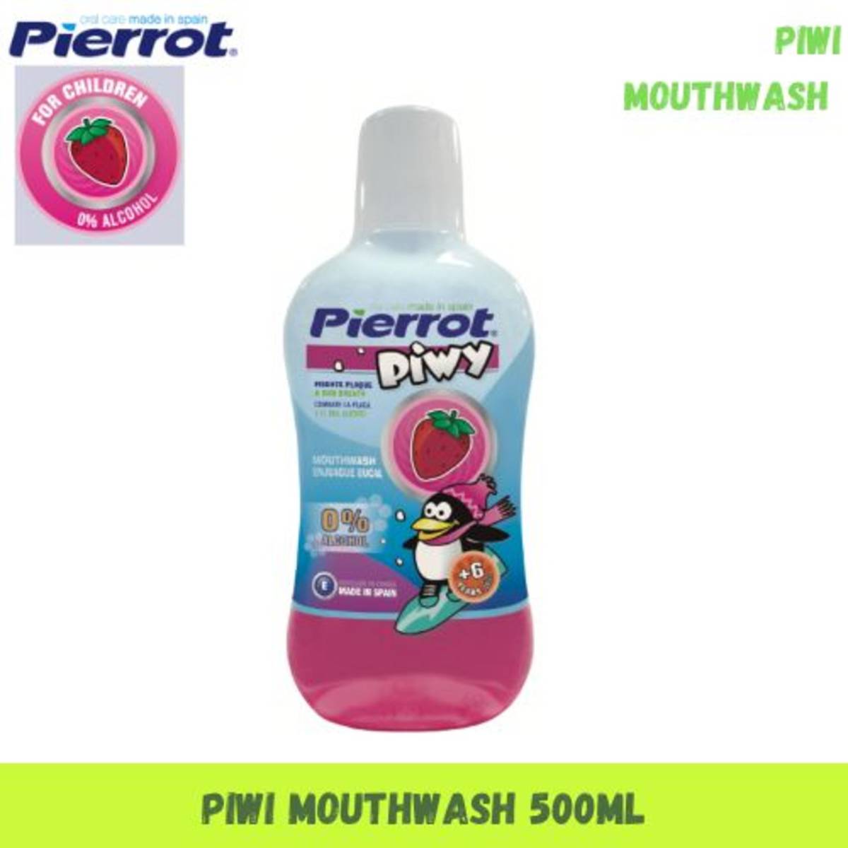 Pierrot Piwi Mouthwash 500ml | NTUC FairPrice