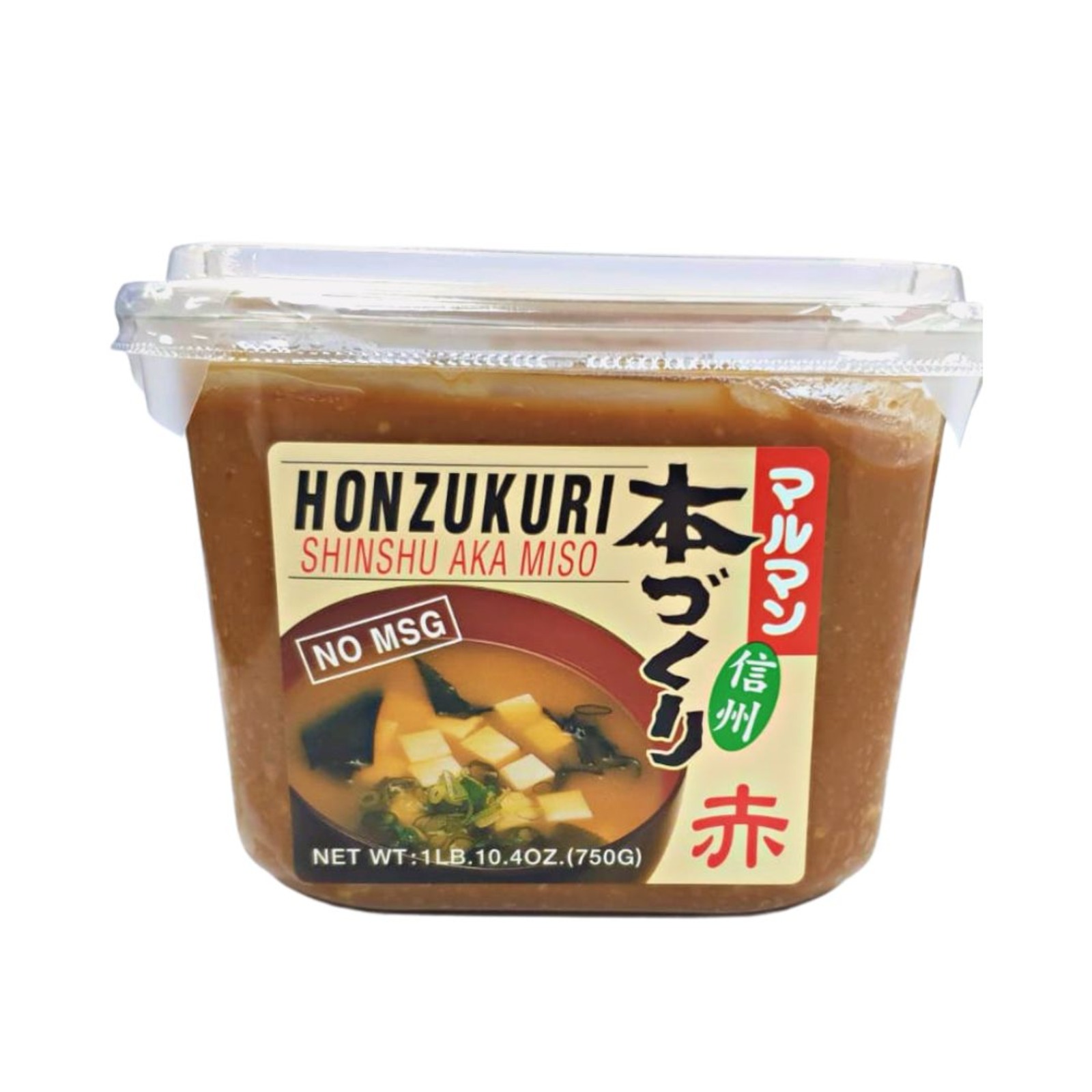 Kirei Maruman MSG Free Honzukuri Aka Miso Paste Tub | NTUC FairPrice