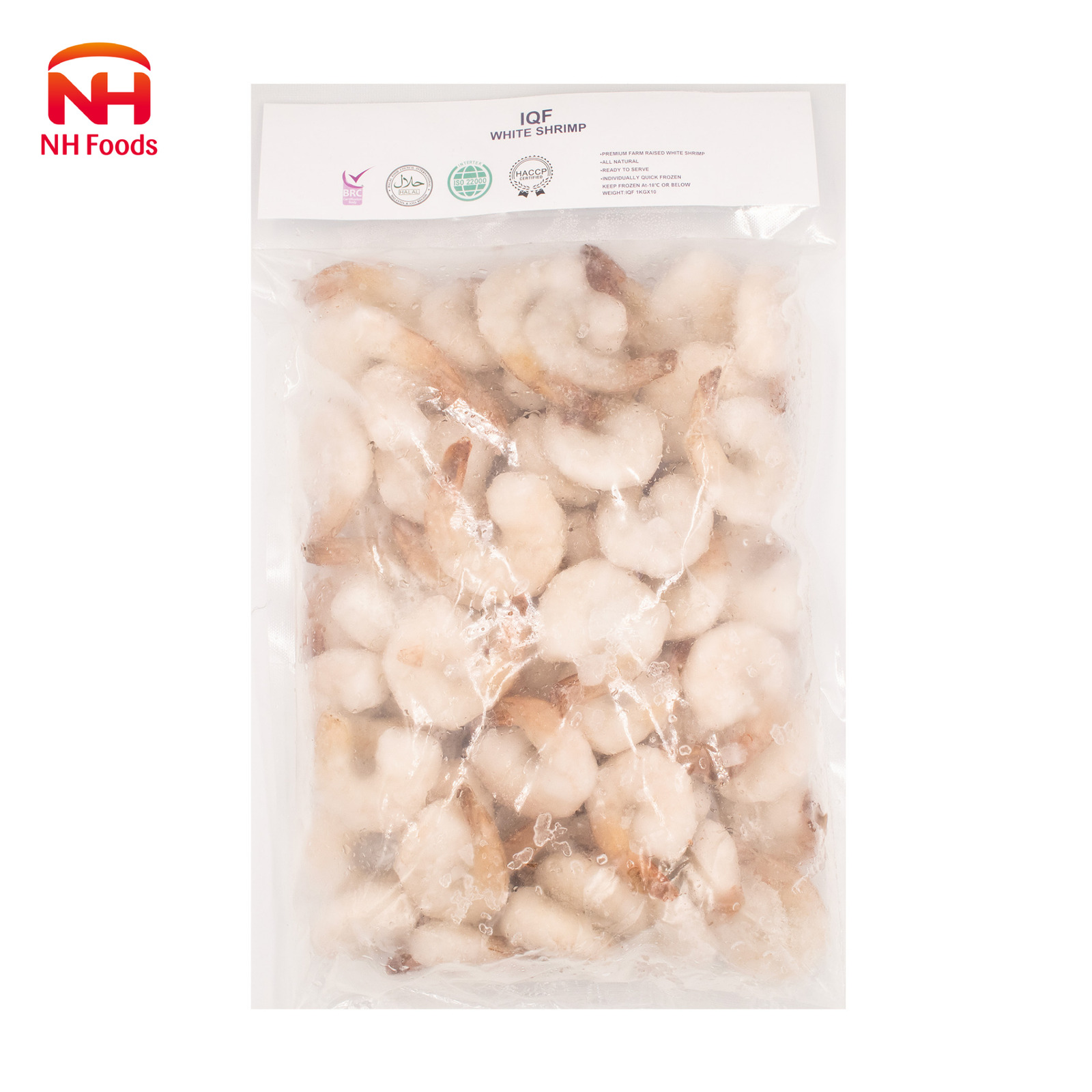 NH Foods Vannamei Prawn Peeled Tail On 31/40 | NTUC FairPrice