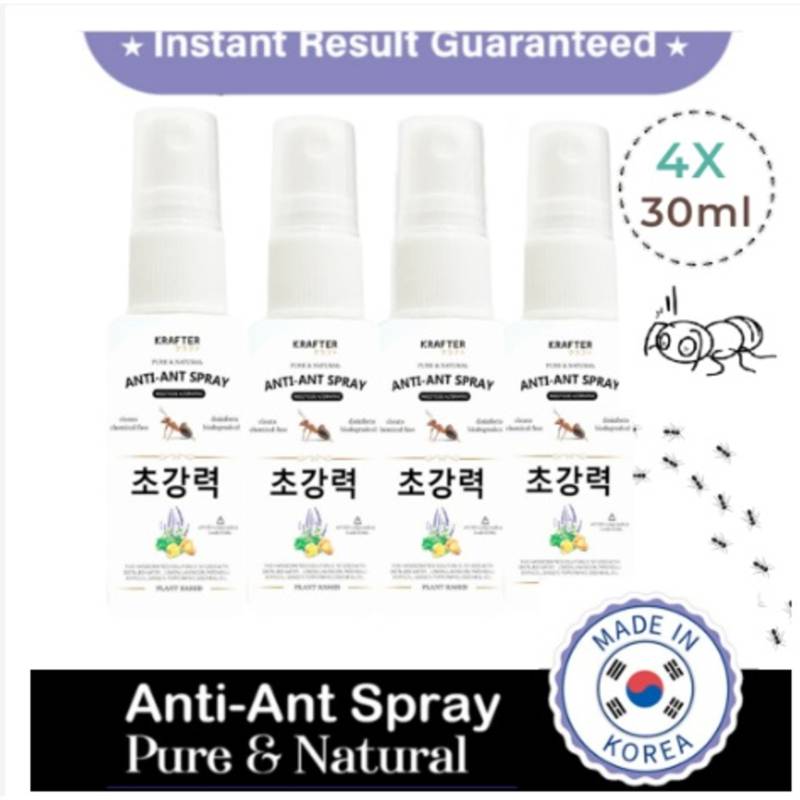 Krafter 30ml Natural Anti-Ant Repellent Spray | NTUC FairPrice