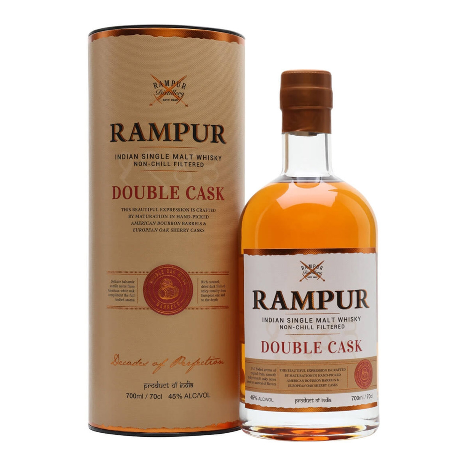 Rampur Double Cask Single Malt Scotch Whisky | NTUC FairPrice