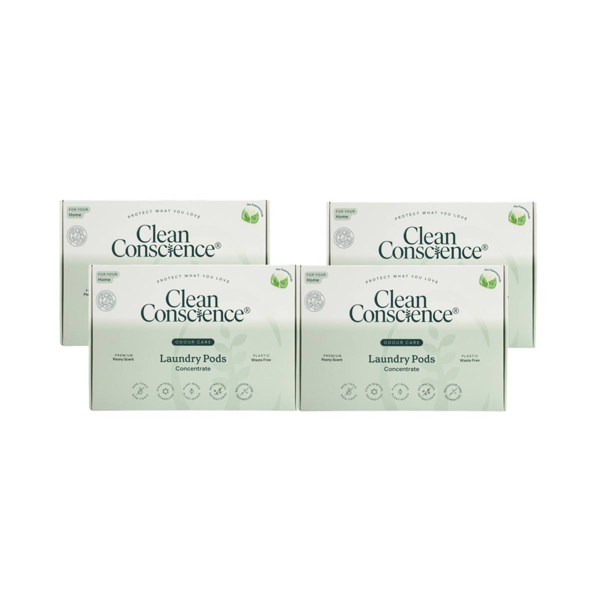 Clean Conscience Laundry Pods 5in1 Odour Care (80 Pods) | NTUC FairPrice