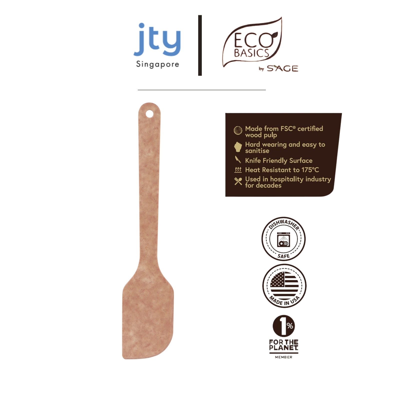 White Magic Eco Basics Sage Eco-Friendly Saute Tool | NTUC FairPrice