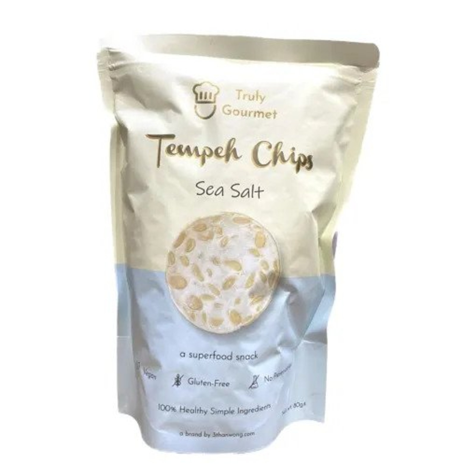 Truly Gourmet Natural Tempeh Chips (Sea Salt) | NTUC FairPrice