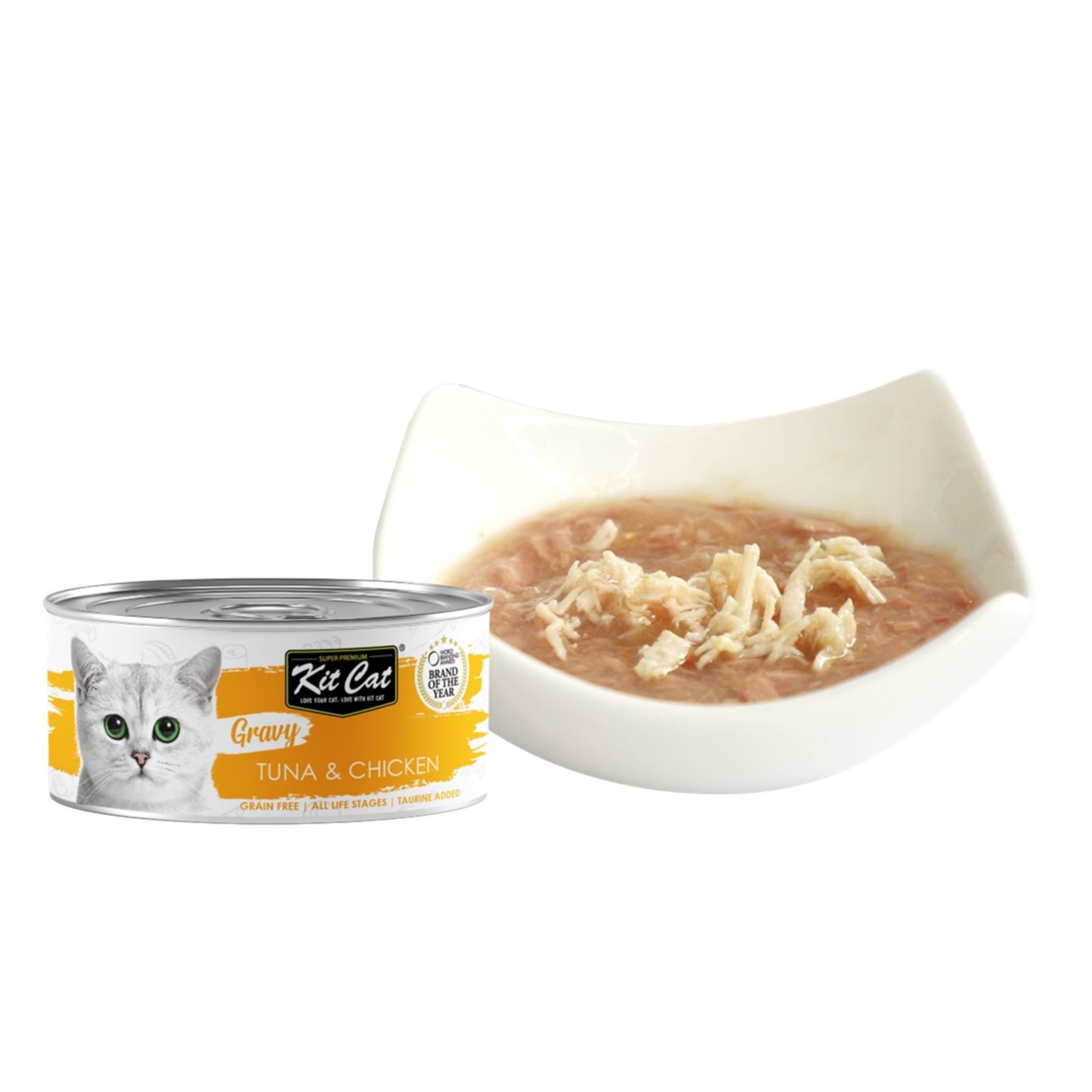 Kit Cat Gravy For Cats - Tuna & Chicken | NTUC FairPrice