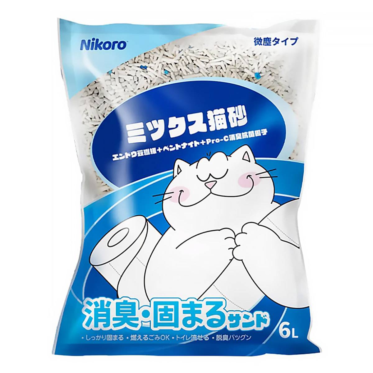 Nikoro Cat Litter -Mixed Tofu Original | NTUC FairPrice
