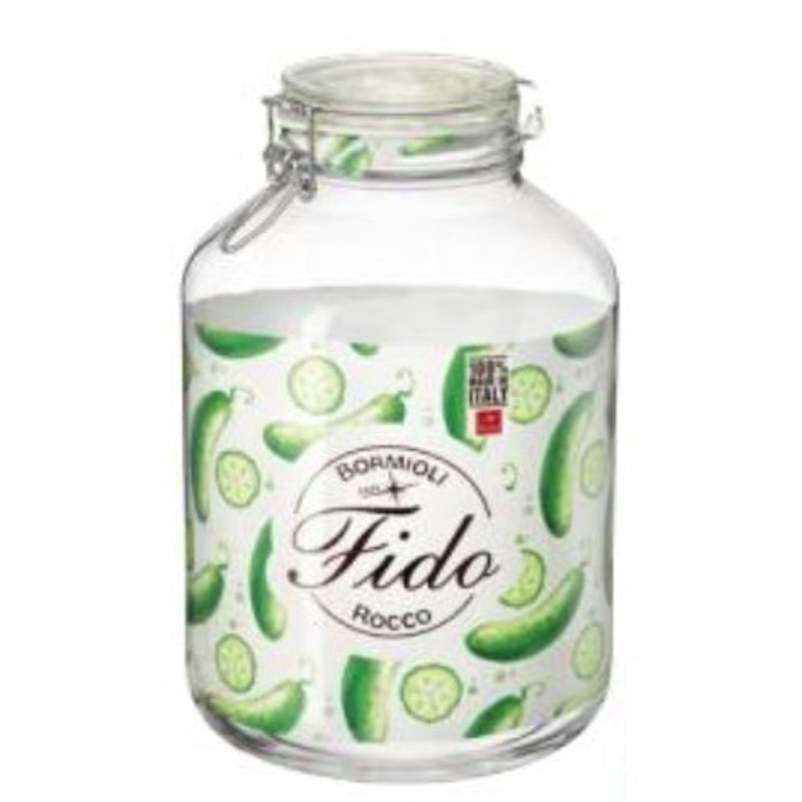 Bormioli Rocco Fido Glass Storage Jar 5 Ltr | NTUC FairPrice