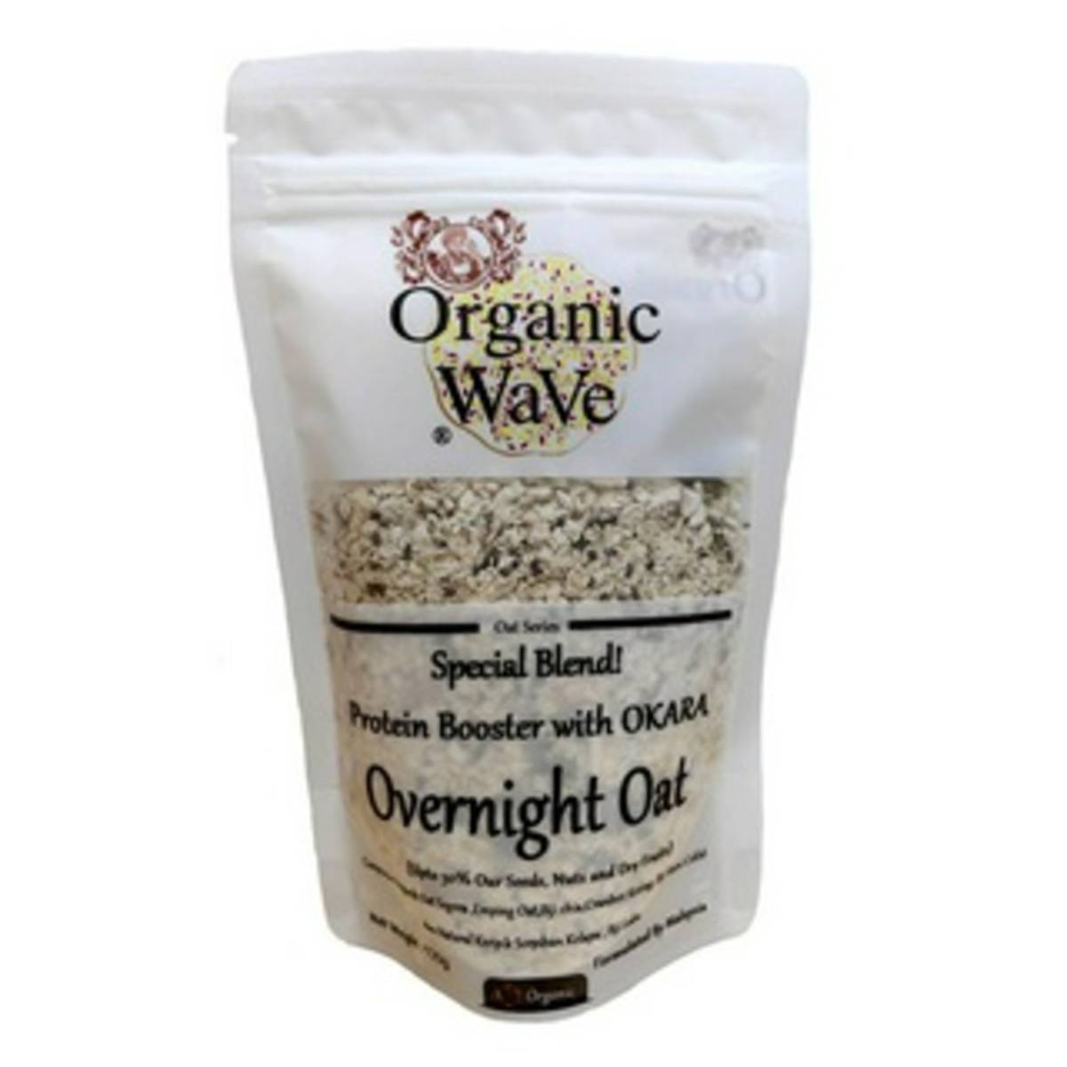 Organic Wave Overnight Oat - Protein Booster with Okara Powde | NTUC ...