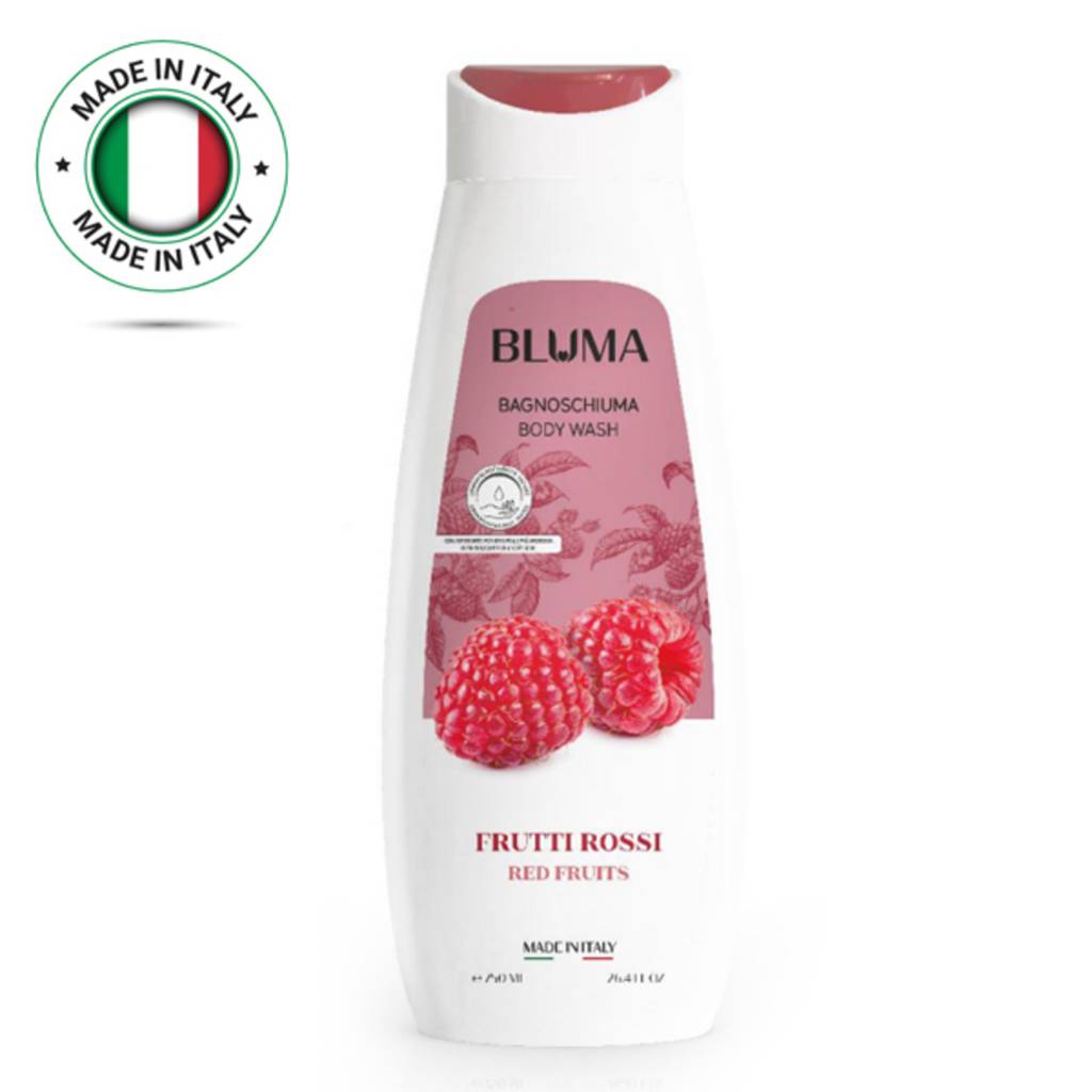 Bluma Italy Raspberry Fruit Body Wash Moisturizing-DermaTeste | NTUC ...