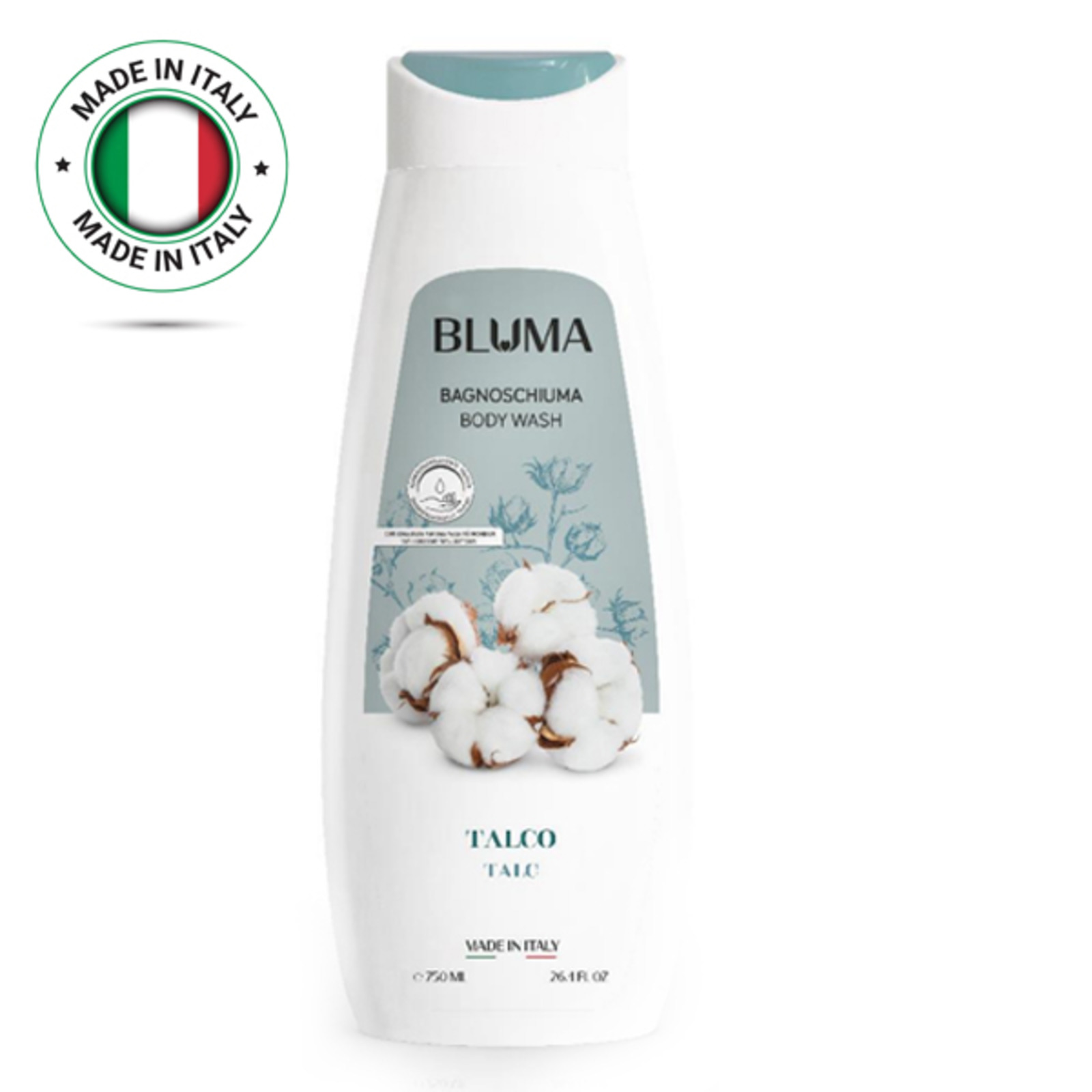 Bluma Italy Talc Body Wash Moisturizing & Derma Tested | NTUC FairPrice