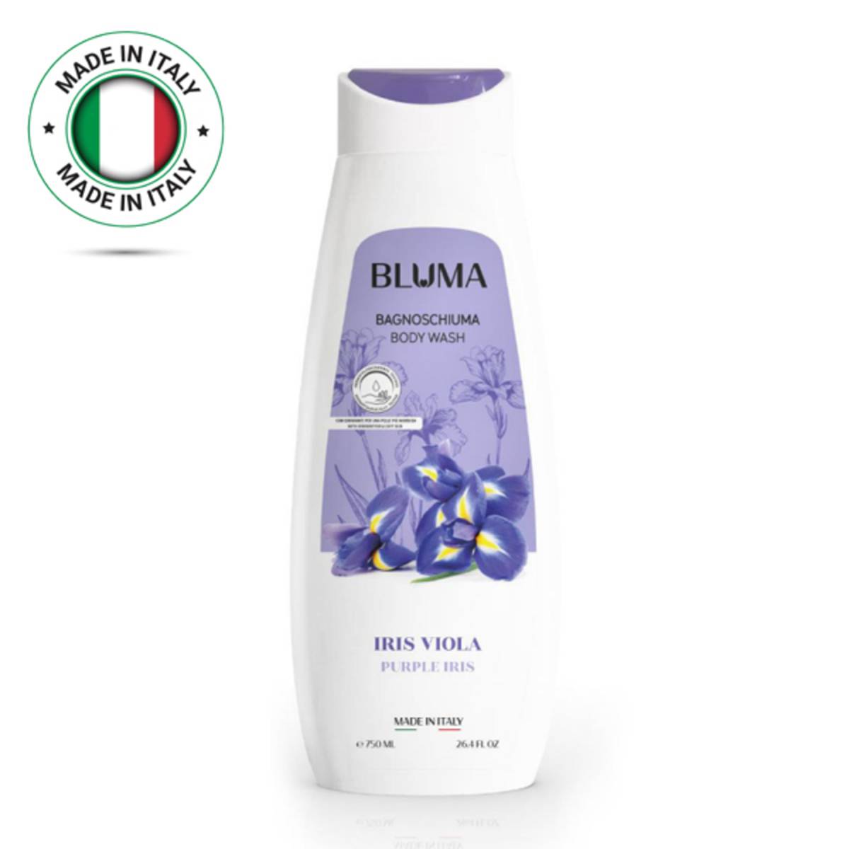 Bluma Italy Purple Iris Body Wash Moisturizing - Derma Tested | NTUC ...