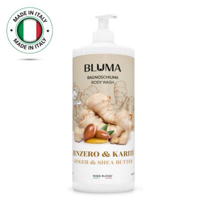 Bluma Italy Ginger & Shea Butter Body Wash Pump Pack &Moistur | NTUC ...