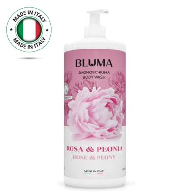 Bluma Italy Rose & Peony Body Wash -Pump, Moisture,DermaTeste | NTUC ...