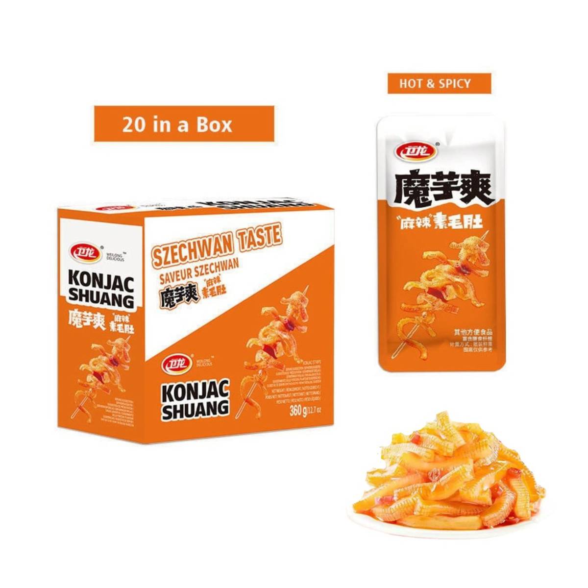 Wei-Long Konjac Snack - Mala [KEMF] | NTUC FairPrice