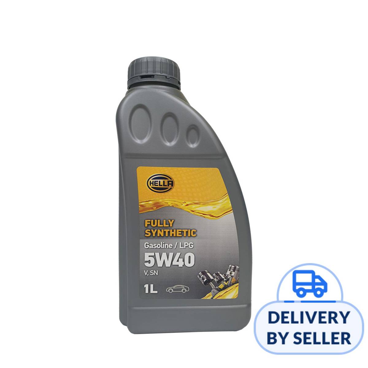 Hella 5W40 Fully Synthetic Gold Engine Oil 1 litre | NTUC FairPrice