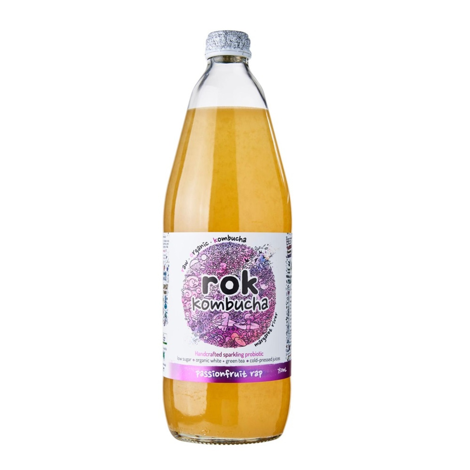 ROK Kombucha Passionfruit Rap (L) | NTUC FairPrice