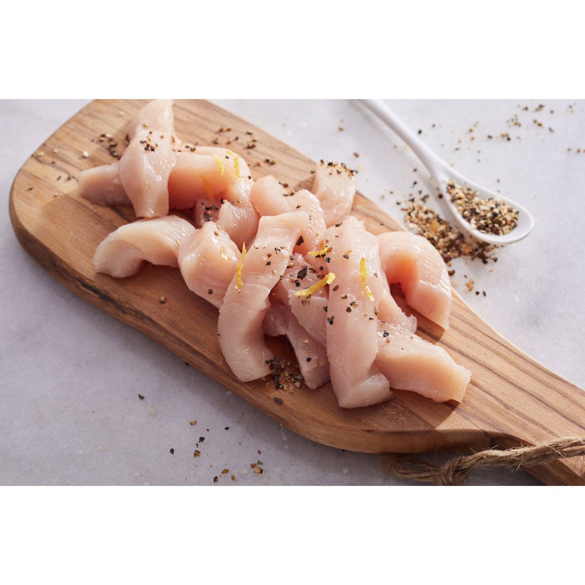 Master Grocer 99% Fat Free Chicken Breast Skinless Strips-Ch | NTUC ...