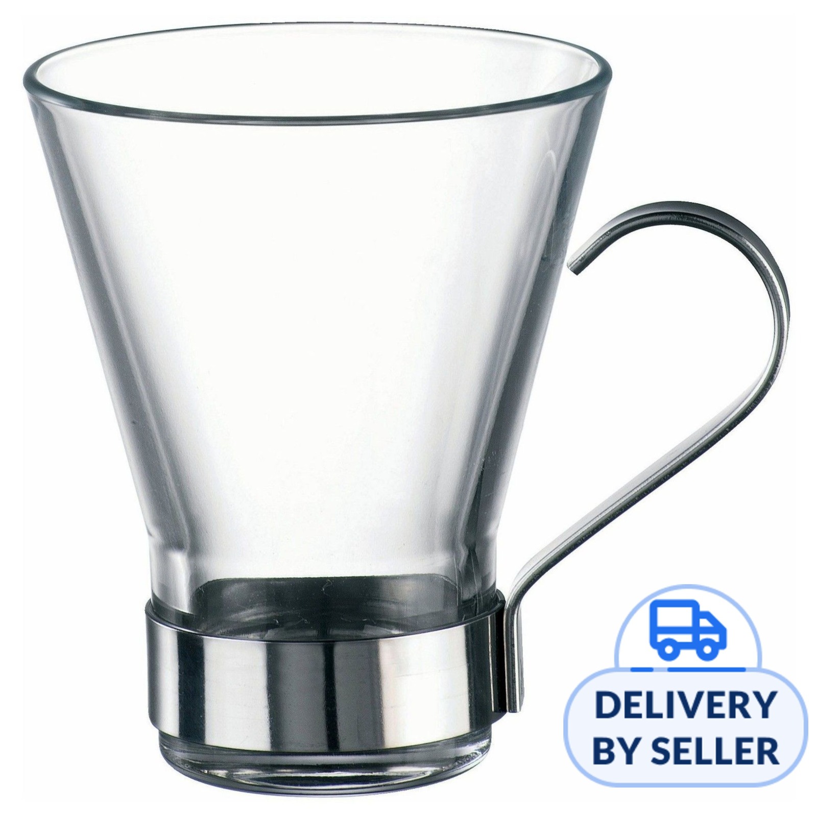 Bormioli Rocco Ypsilon Tea Cup 320ml w Stainless Steel Handle | NTUC ...