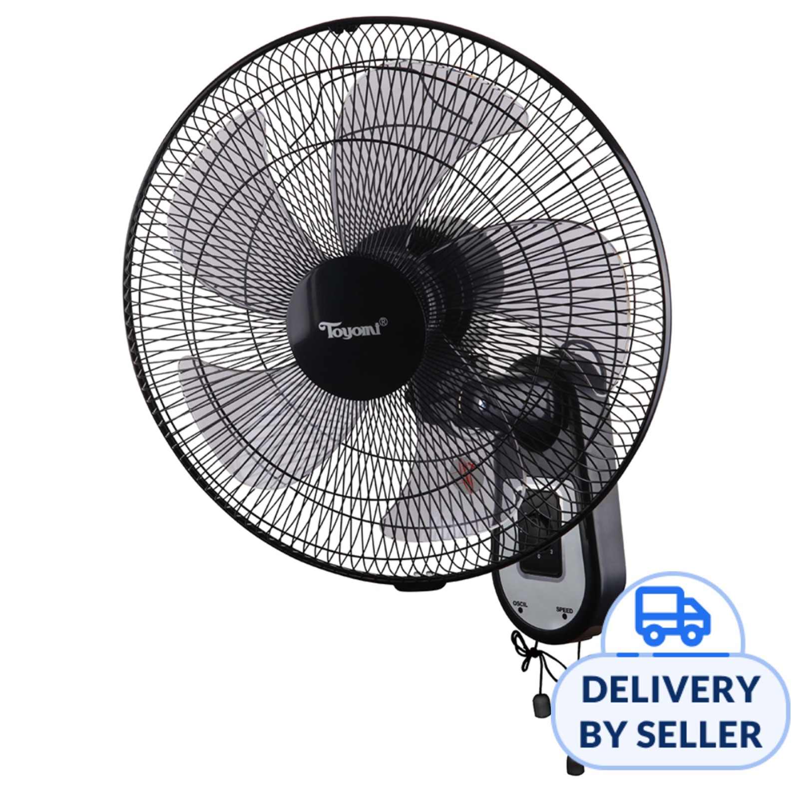 Toyomi Wall Fan with Pull Cord 16" - FW 4092 | NTUC FairPrice