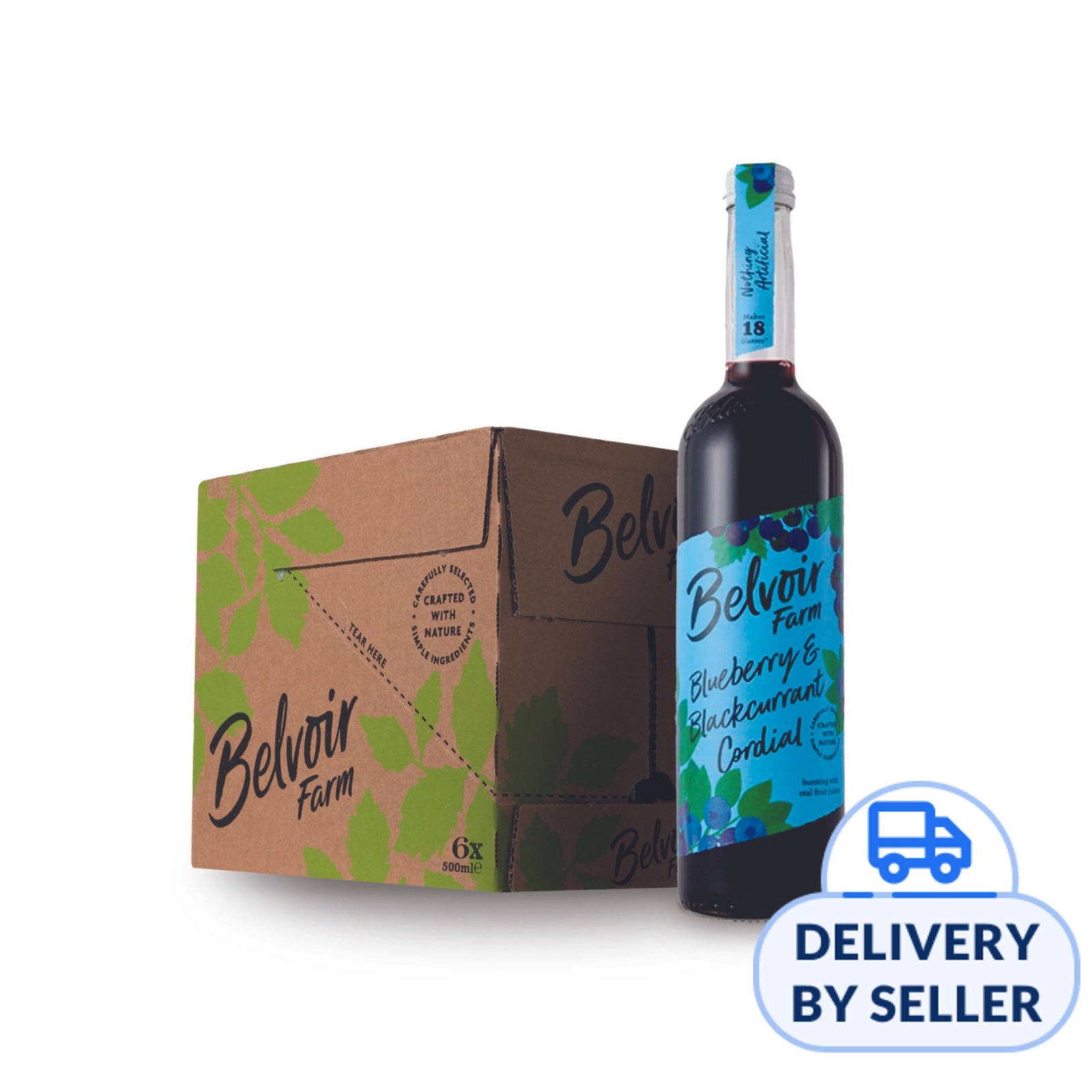 Belvoir Blueberry & Blackcurrant Cordial | NTUC FairPrice