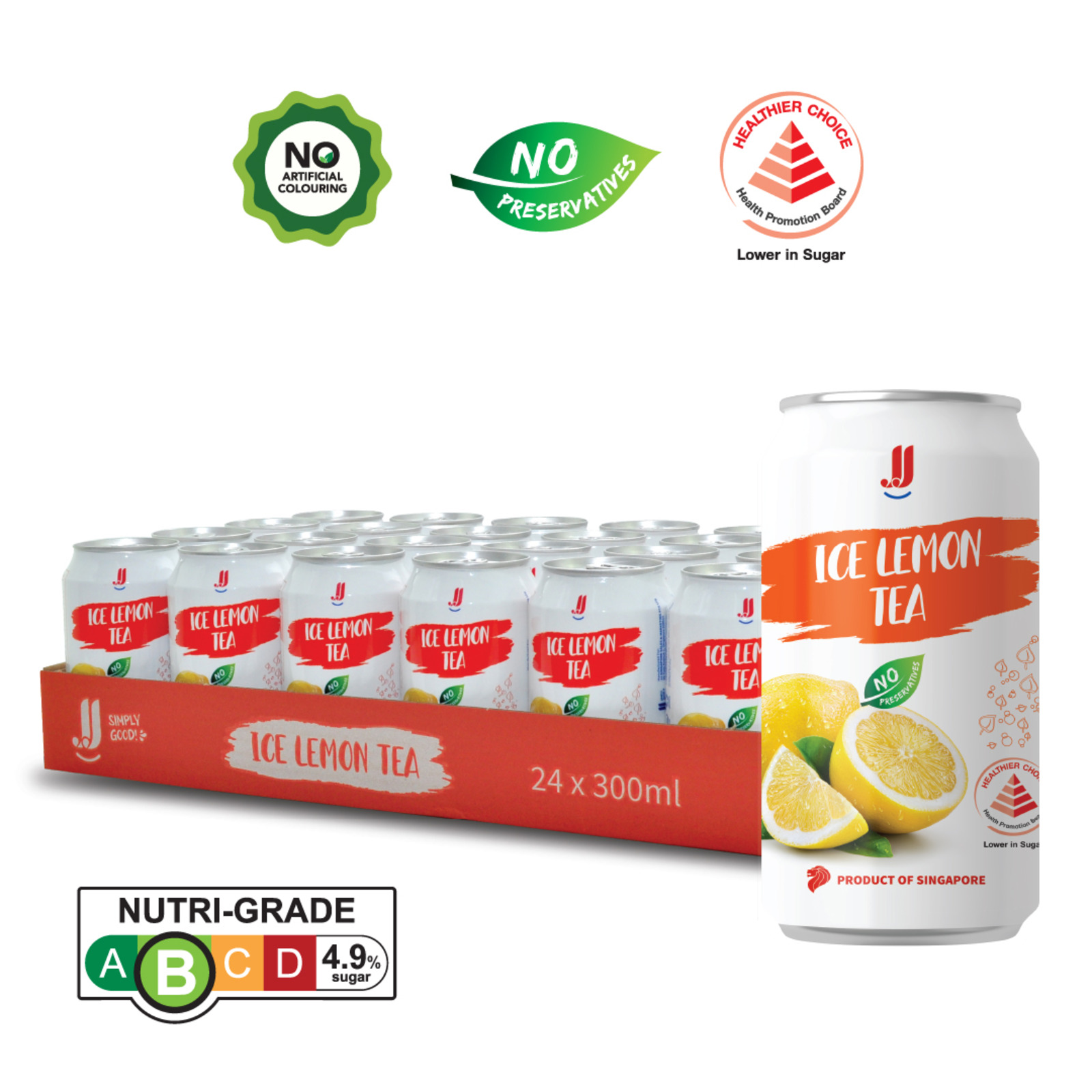 JJ Ice Lemon Tea | NTUC FairPrice