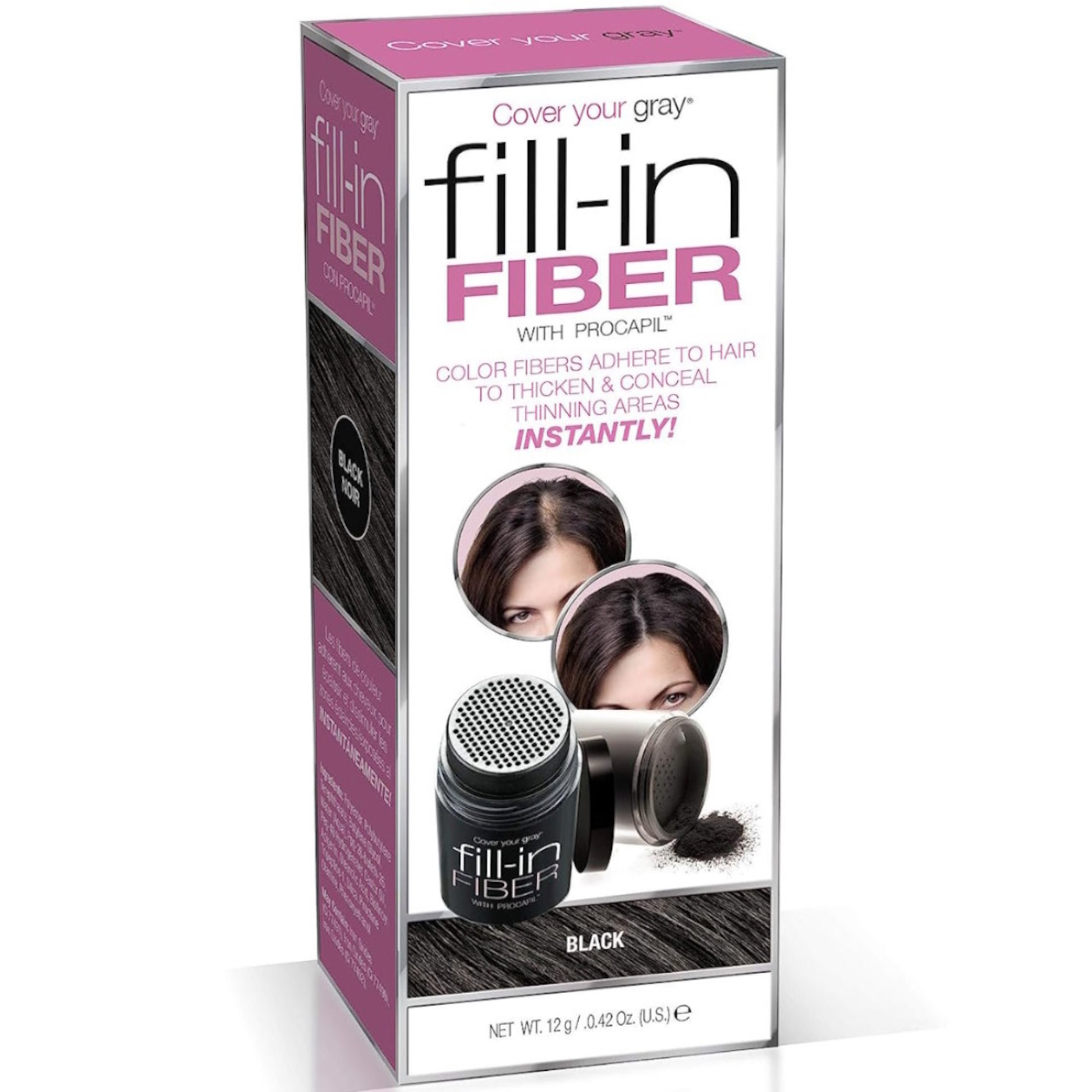 Cover Your Gray Fill-in Fiber with Procapil (Black) | NTUC FairPrice