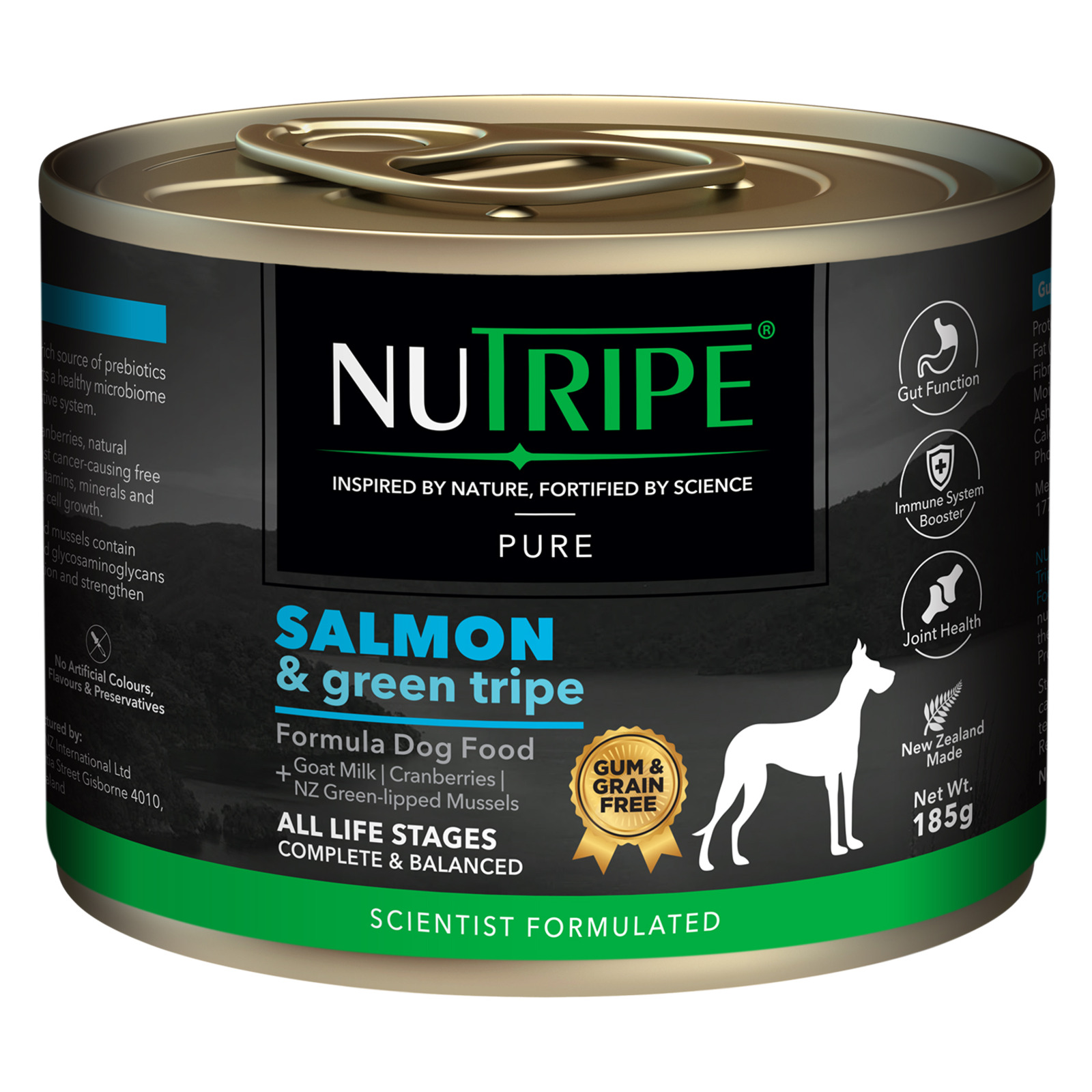 Nutripe Pure Salmon & Green Tripe Dog (Gum-Free) | NTUC FairPrice
