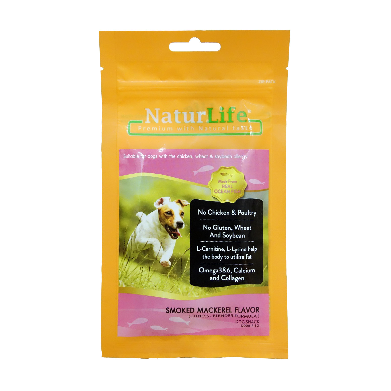 Naturlife Dog Snack Smoked Mackerel | NTUC FairPrice