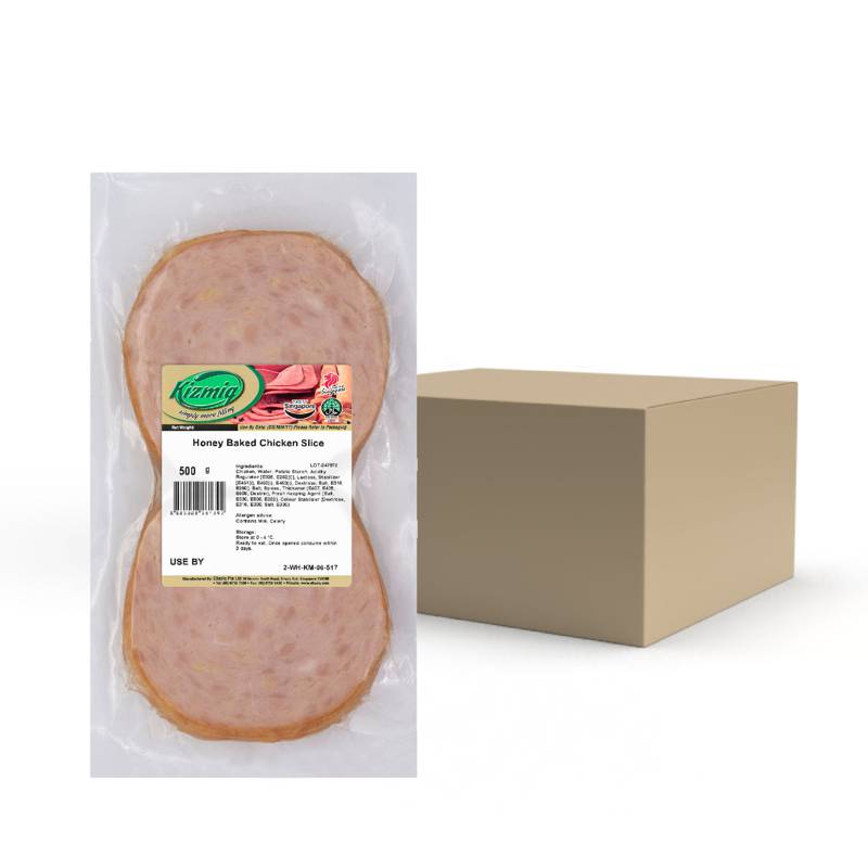 Kizmiq Honey Baked Chicken Ham Slice (Chilled) | NTUC FairPrice