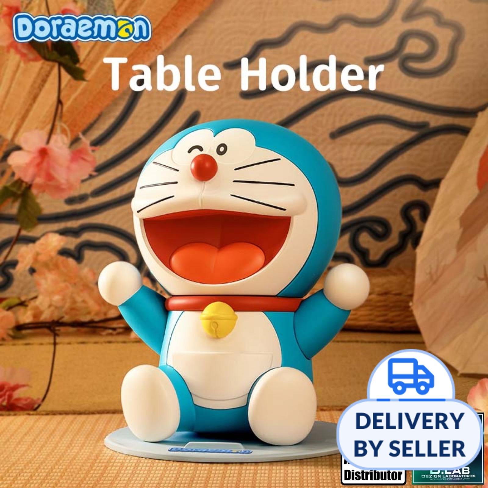D.LAB Doraemon Doll Phone Holder (21cm) | NTUC FairPrice
