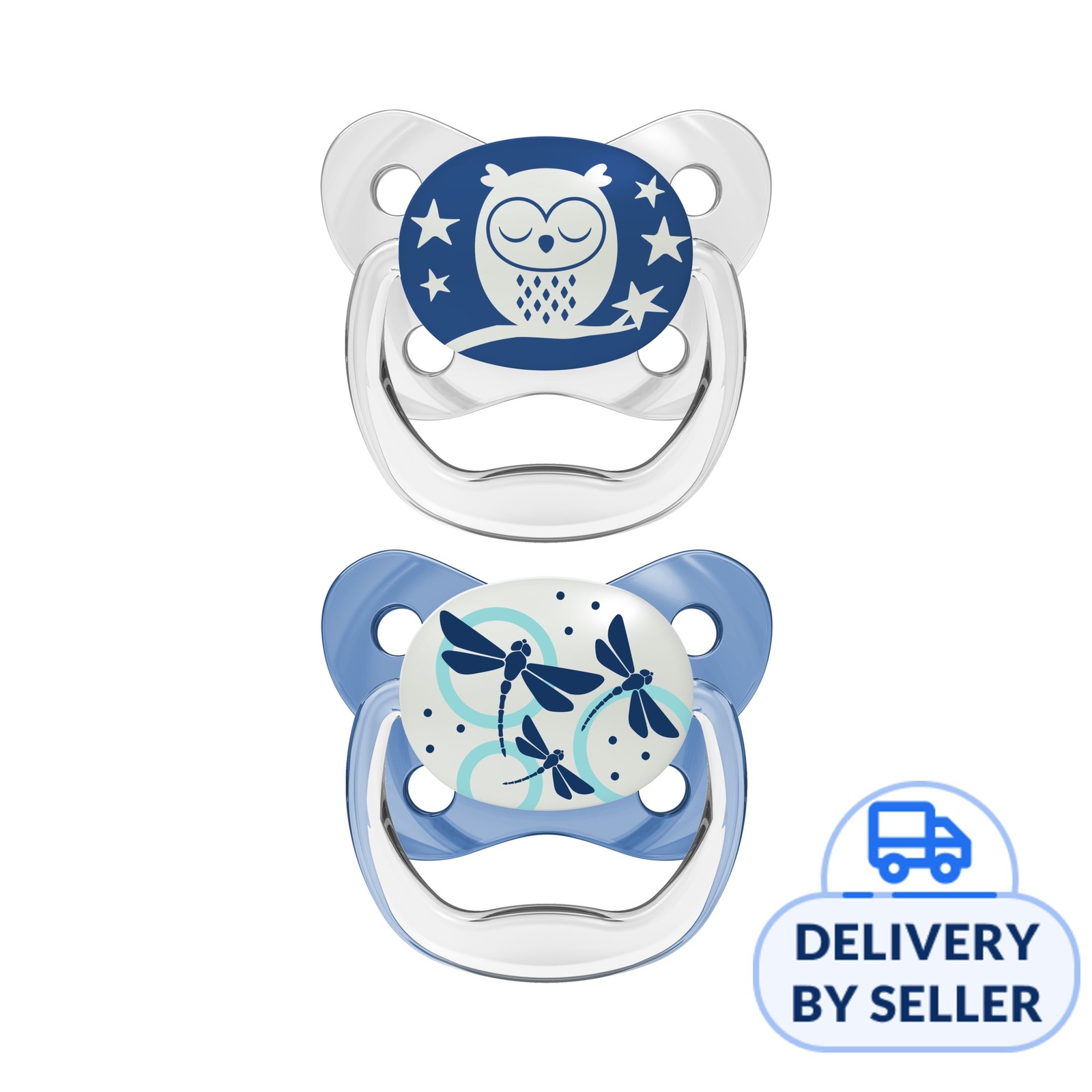 Dr. Brown's Prevent Glow-in-the-Dark Pacifier, Stage 1, Blue | NTUC ...