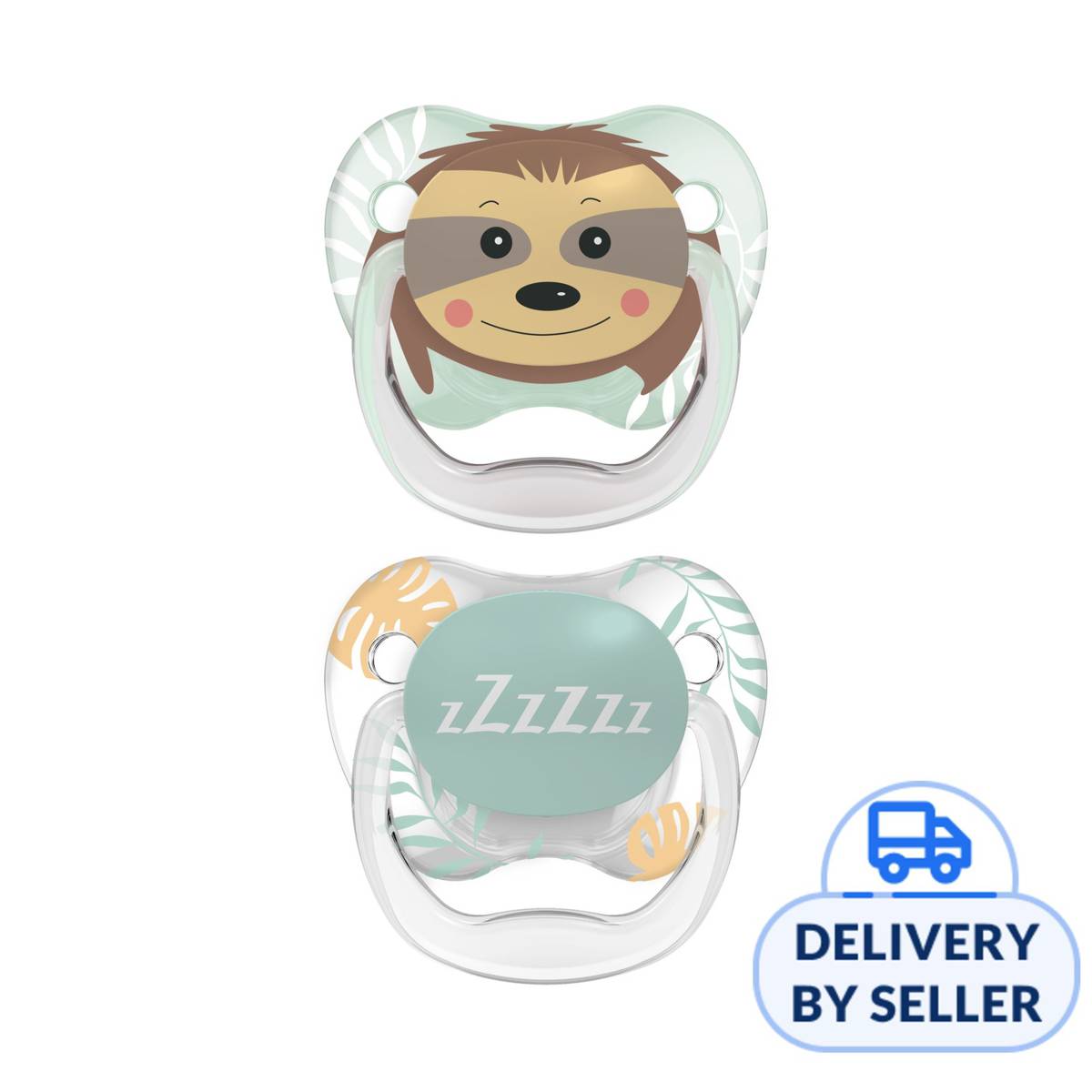Dr. Brown's PreVent Classic Pacifier, Stage 2, Sloth | NTUC FairPrice