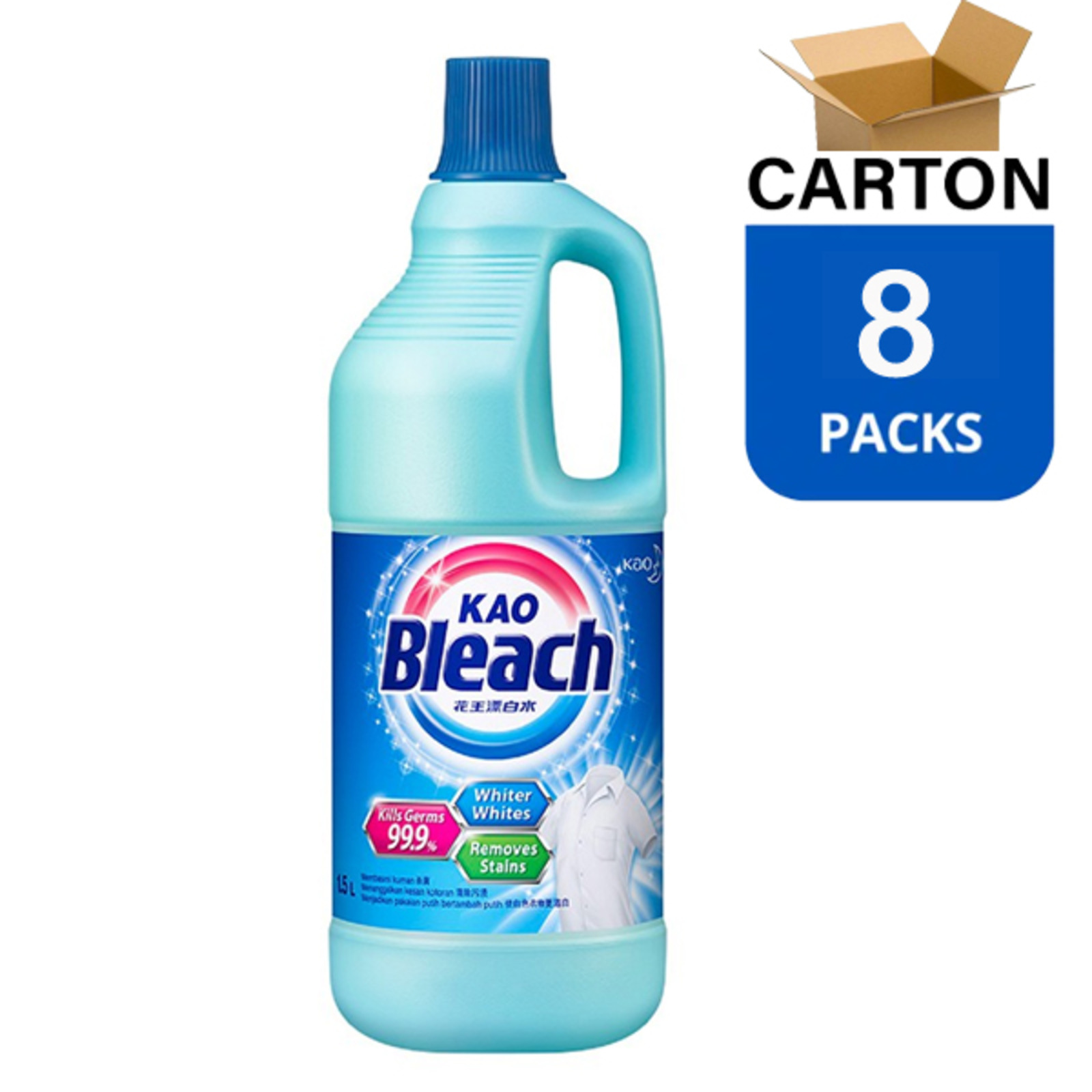 Kao Anti-Bacterial Original Bleach - For Whiter Clothes | NTUC FairPrice
