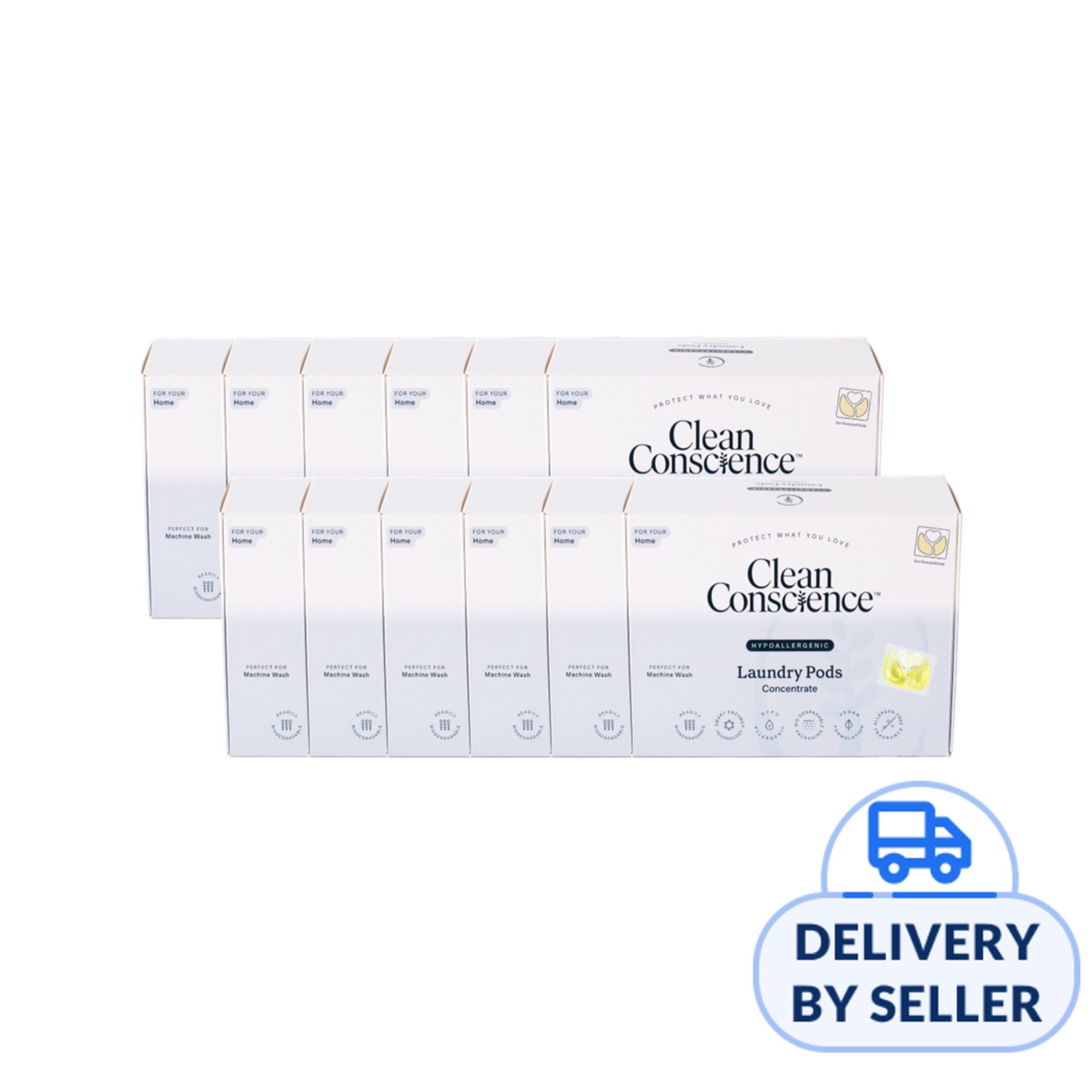 Clean Conscience Laundry Pods 6in1 Hypoallergenic | NTUC FairPrice