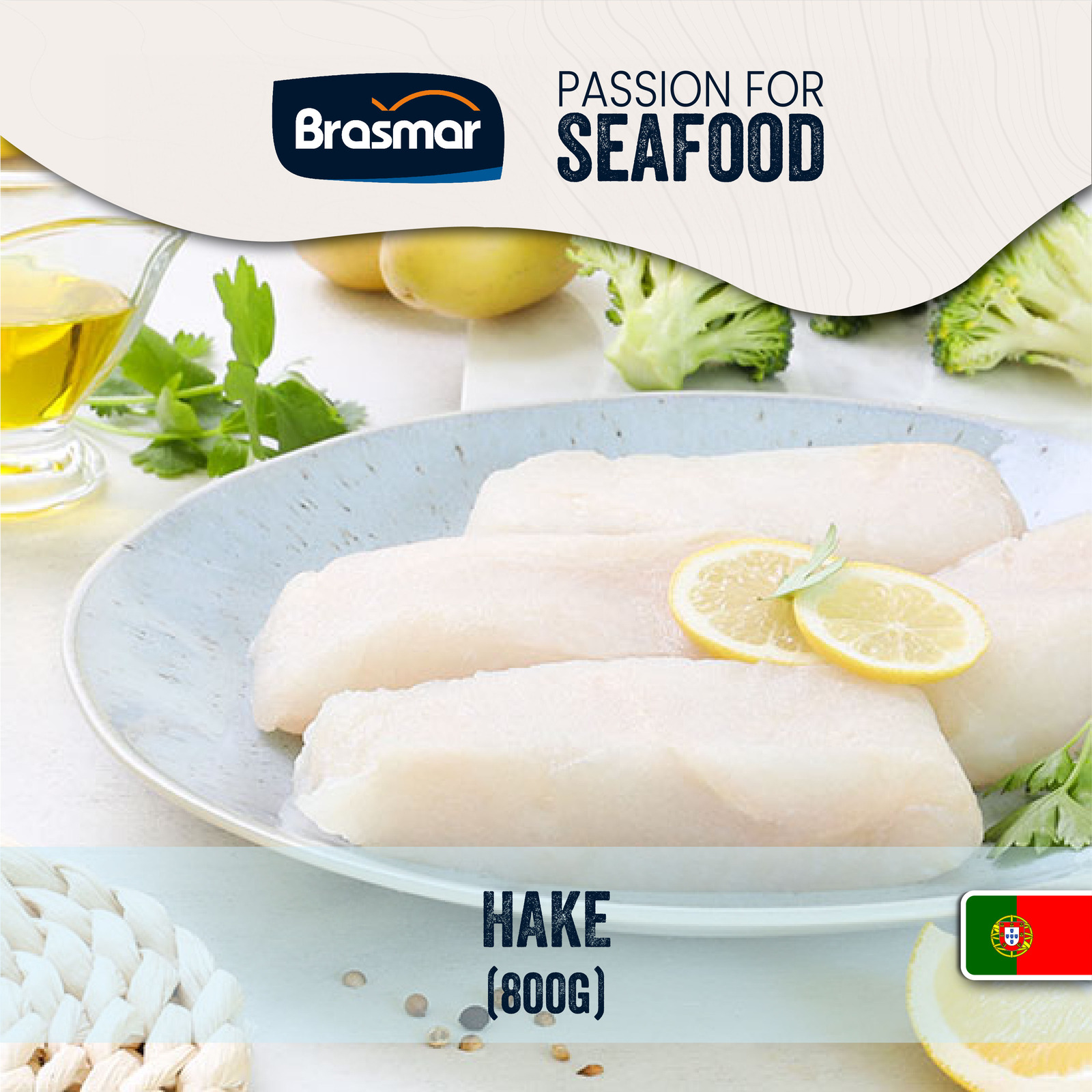 Brasmar Hake Fillets Skinless | NTUC FairPrice