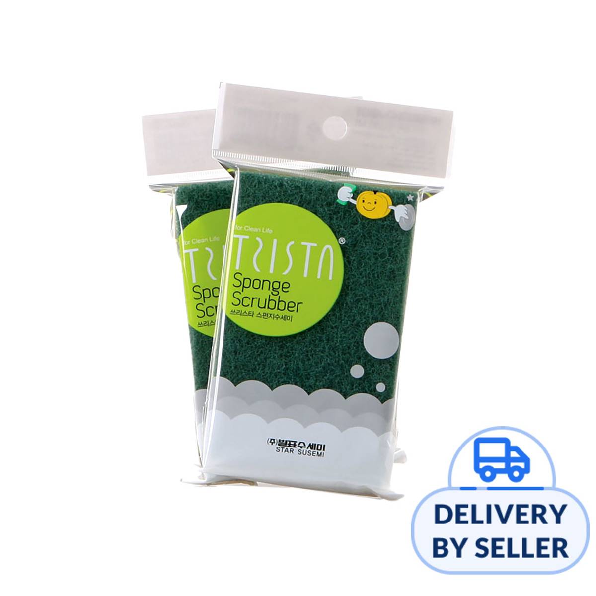 TRISTA Sponge Scrubber 2 Packs | NTUC FairPrice