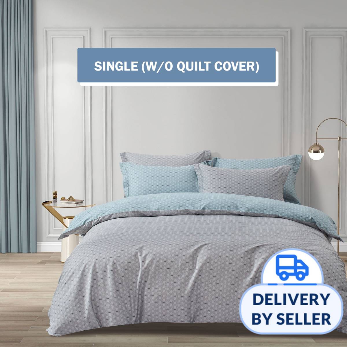 Epitex CP2124 Cotton Printed Fitted Sheet - Single | NTUC FairPrice